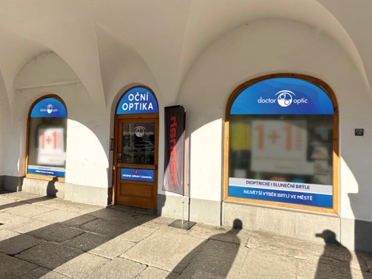 Oční optika Doctor Optic Domažlice, náměstí Míru 125