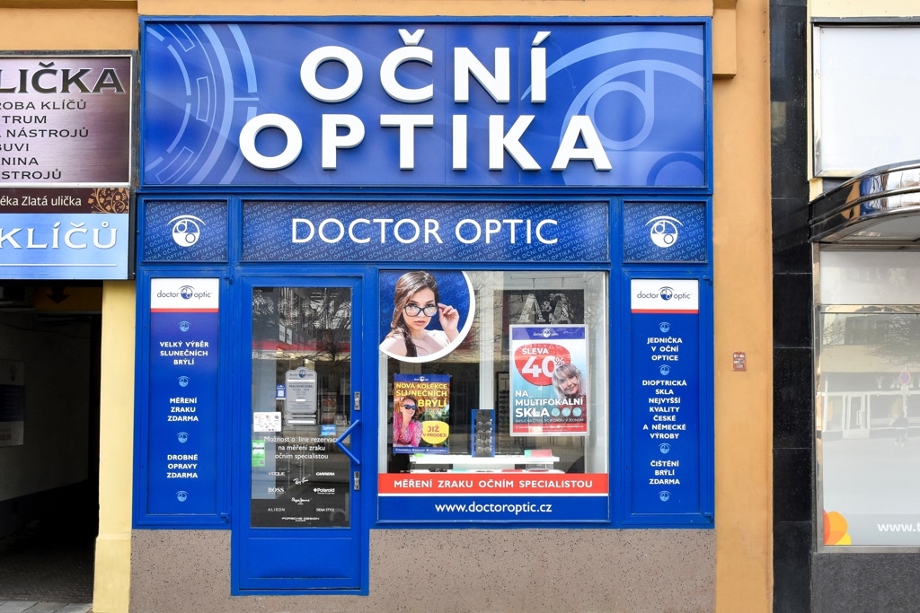 Pardubice - Oční optika | Doctor Optic